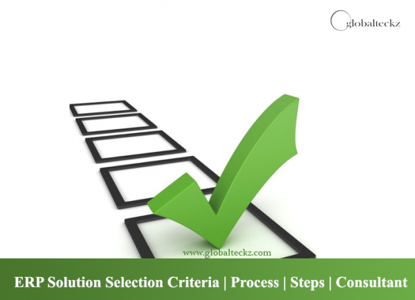 Erp Software Selection Criteria Process Steps Consultant