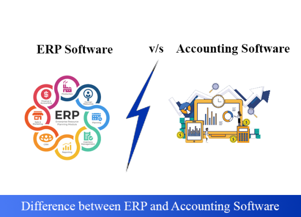 Difference between ERP and Accounting Software