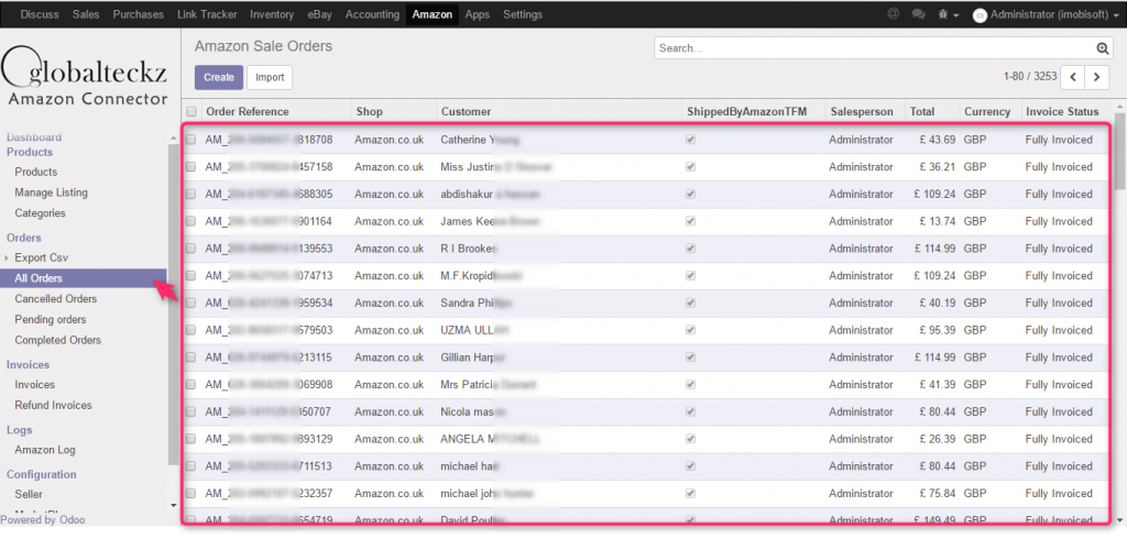 Odoo Amazon Connector Odoo Integration With Amazon Odoo Amazon
