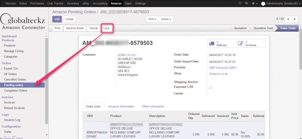 Odoo Amazon Connector Odoo Integration With Amazon Odoo Amazon