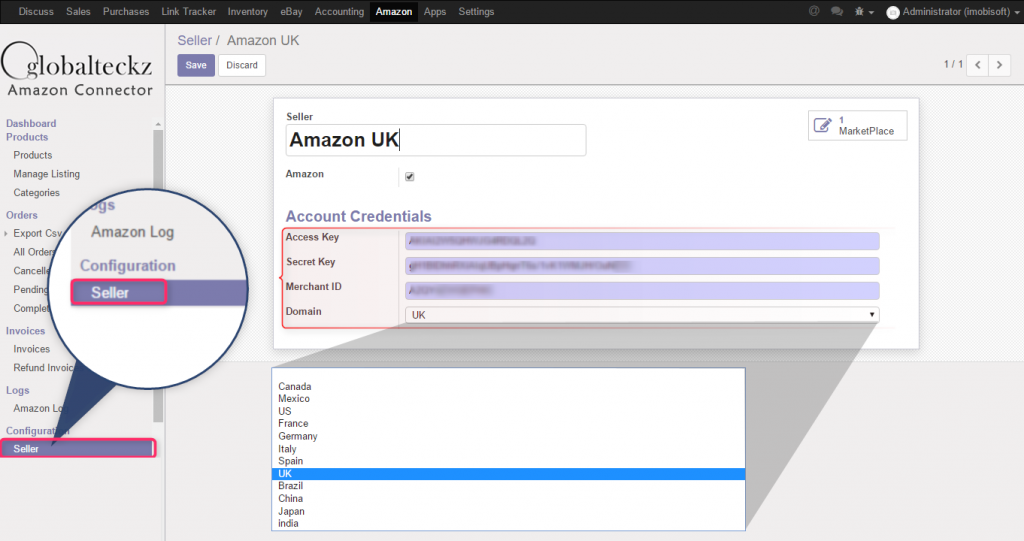 Odoo Amazon Connector Odoo Integration With Amazon Odoo Amazon
