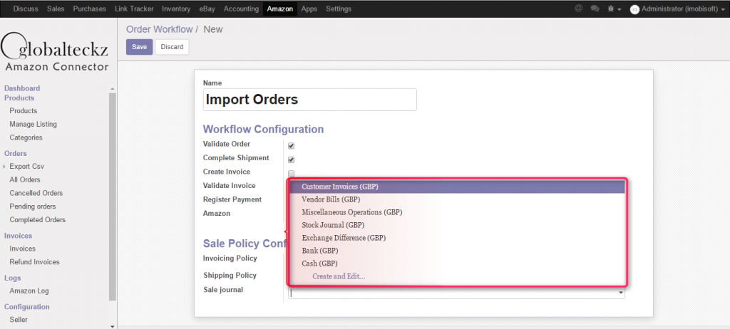 Odoo Amazon Connector Odoo Integration With Amazon Odoo Amazon