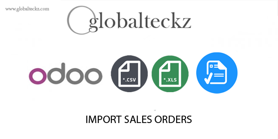 Odoo Import Products Sales order using csv - xls