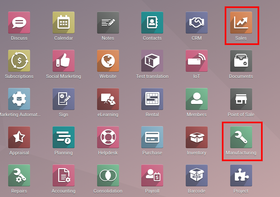 Creating Manufacturing Order from Sales Order in Odoo ERP - Globalteckz