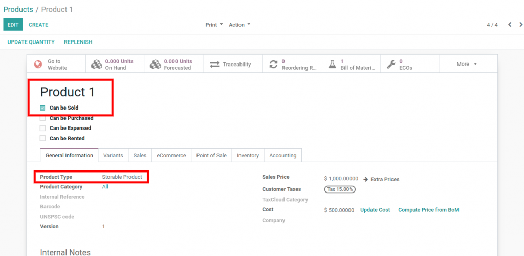Creating Manufacturing Order from Sales Order in Odoo ERP - Globalteckz