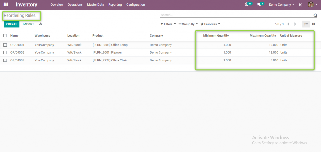 Odoo Inventory Management Module | Functions & Tutorial