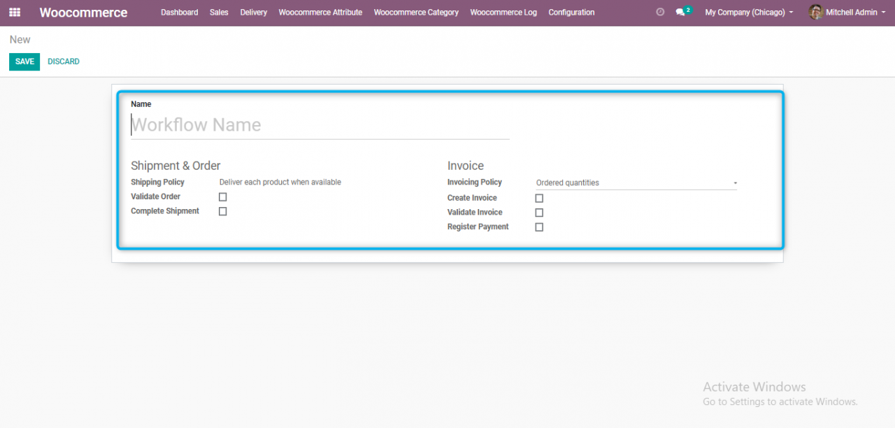 Odoo Woocommerce Connector Extension Bridge Plugin