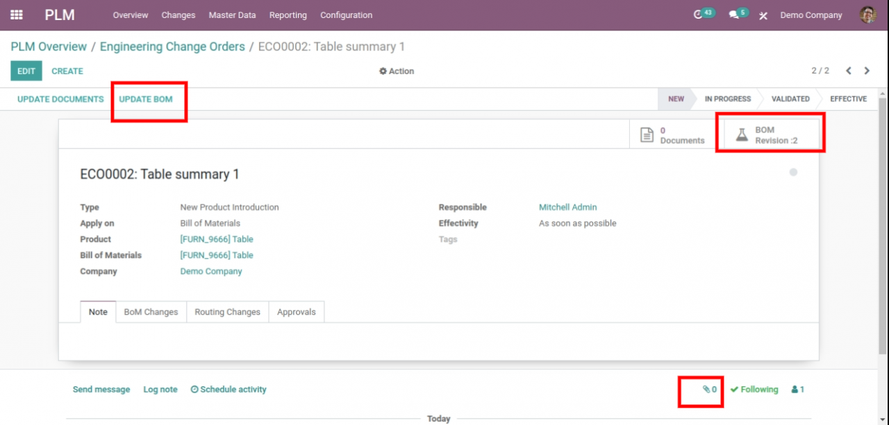 Odoo Product Life Cycle Management (PLM) Module | End of Life | Tutorial