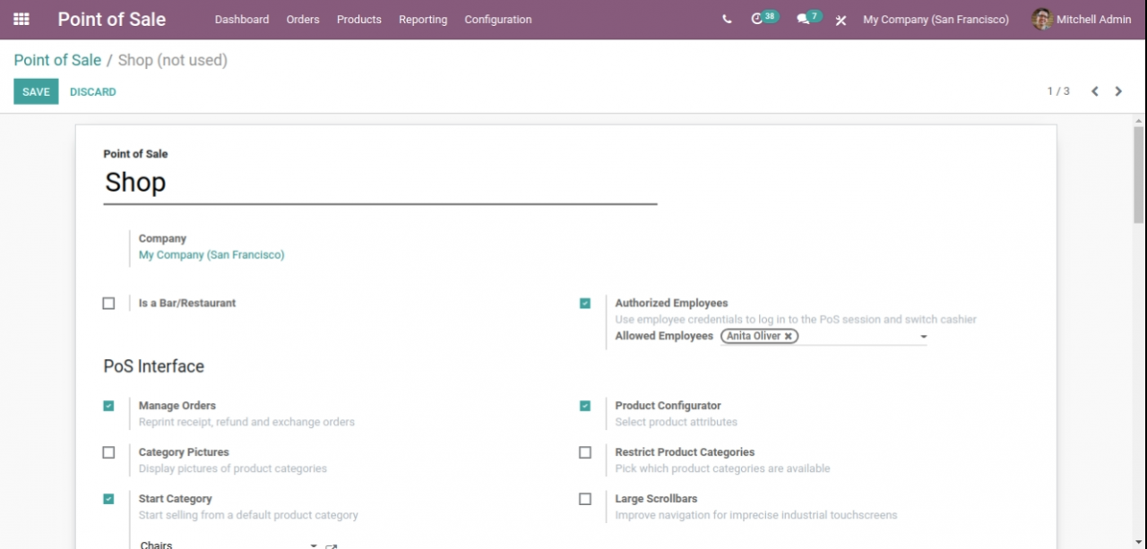 Odoo POS - Point of Sale Module | Features | Documentation - Globalteckz