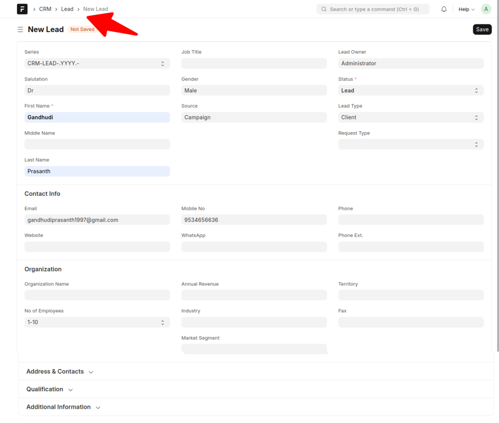 ERPNext CRM Module | App | Features | Process | Tutorial - Globalteckz